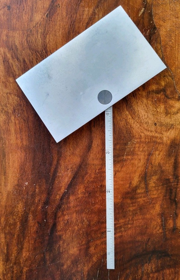 L. S. Starrett No. C493B Protractor/No. 610N 6" Rule/Depth Gage ...