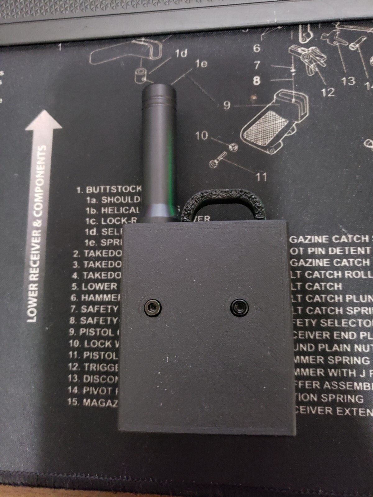 LILYGO® 3d PRINTED-LoRa-Lilygo T-Echo- *BLACK* Bracket Case (MESHTASTIC ...