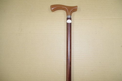 Edler Holz Gehstock Wanderstock Spazierstock Fritz Stock 94 cm braun ...