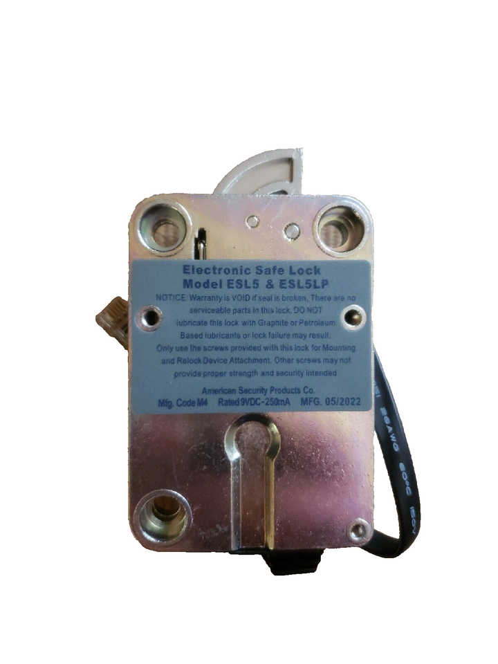 Amsec - ESL5 - Illuminated Electronic Pivot Safe Lock Kit (Dial & Lock ...