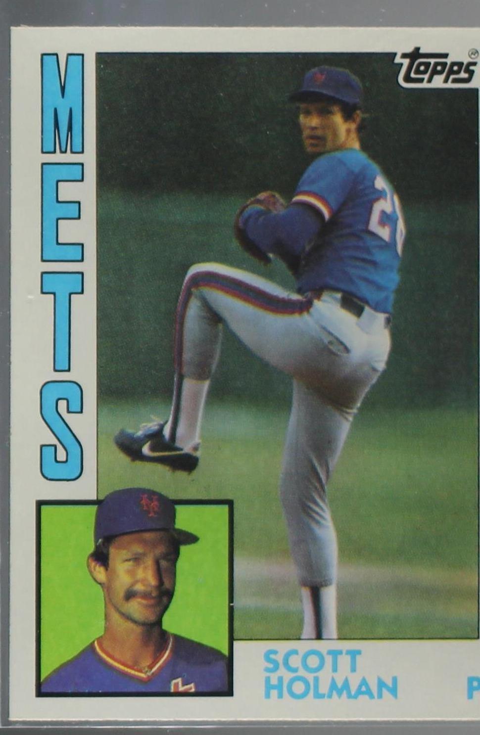 1984 Topps - Scott Holman #13 Blank Back for sale online | eBay