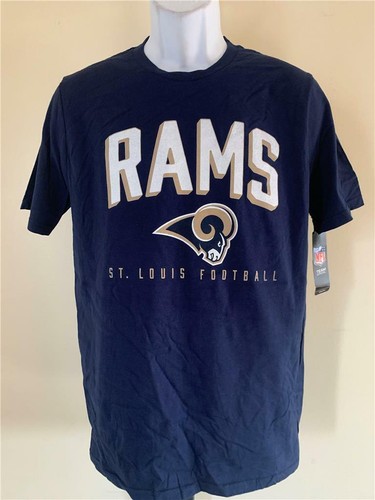 New St Louis Rams Youth Size XL Blue NFL Team Apparel Shirt | eBay
