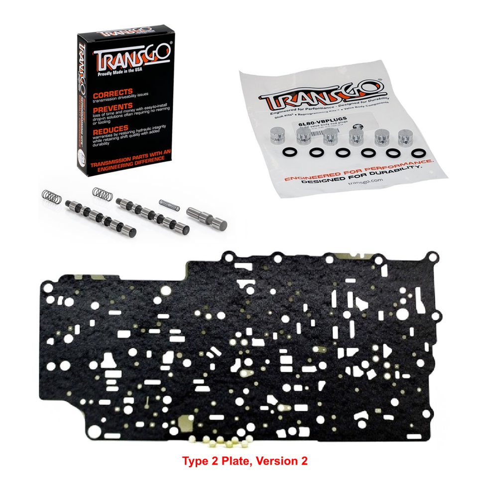 6L80 6L90 Transgo Valve Body Kits OE Separator Plate TORLON Check Balls ...