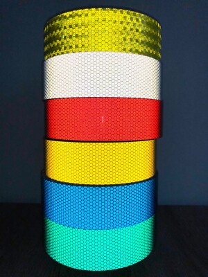 High Intensity Reflective Tape Vinyl Self-adhesive Hi Vis Viz Reflector ...