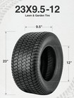 23x9.50-12 Lawn Mower Tire 4Ply 23x9.5x12 23x9.5-12 Garden Tractor ...