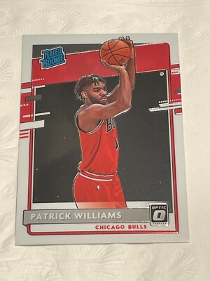 2020-21 Donruss Optic Patrick Williams Rated Rookie Card RC #154 Bulls ...