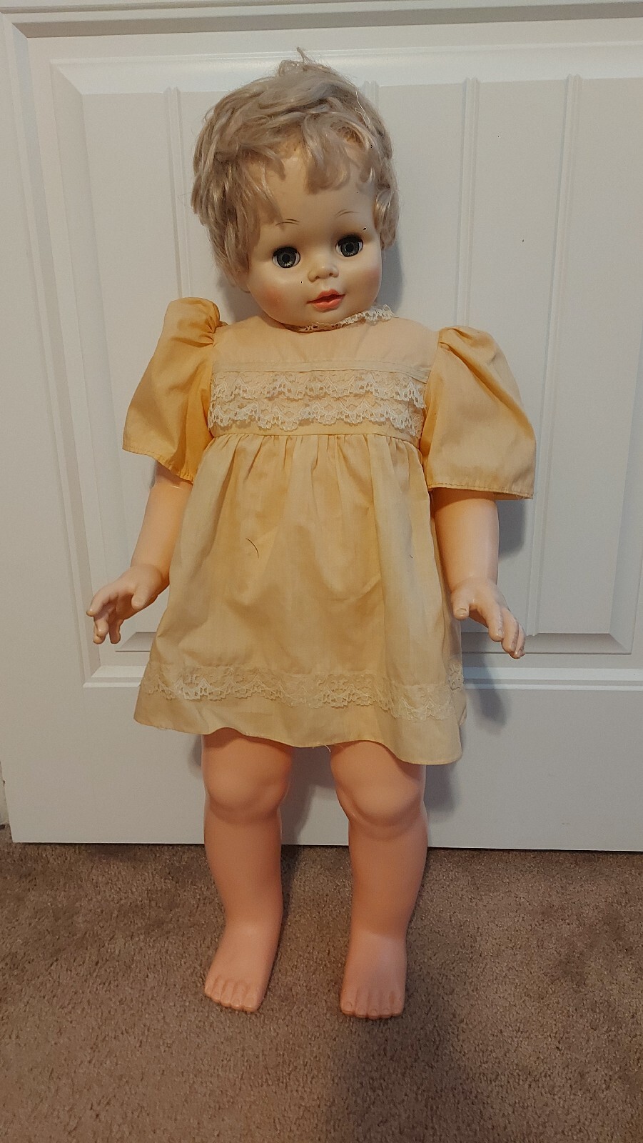 EUGENE VINTAGE 32 Inches Tall WALKING BABY DOLL 1978 With Original ...