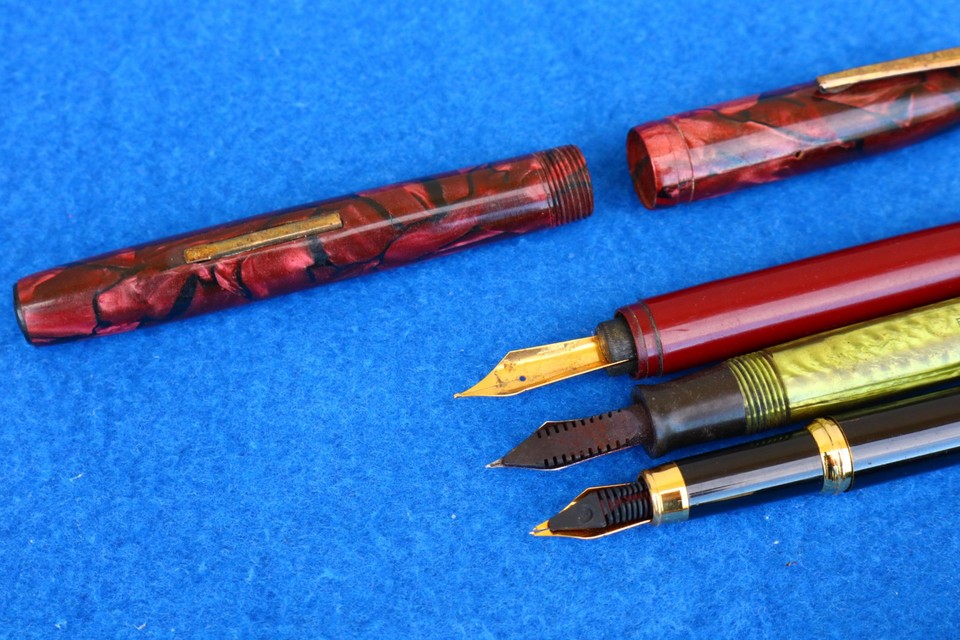 Vintage Mixed Lot Unique and Unusual Pen & Fountain Pens Estate Old ...