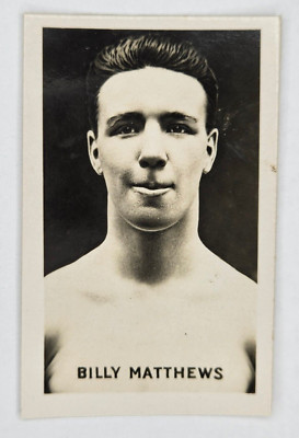 1922 The Champion Sporting Champions #59 Billy Matthews (A) | eBay