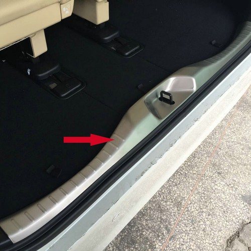 Fit Toyota Alphard 2016 2017 Steel Car Rear Back Bumper Inner Plate ...