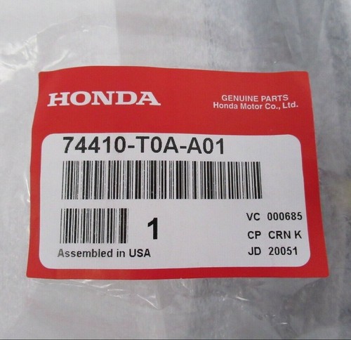 Genuine OEM Honda 74410-T0A-A01 Passenger Rear Fender Flare Arch 2012 ...