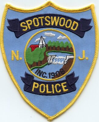 old style SPOTSWOOD NEW JERSEY NJ POLICE PATCH | eBay