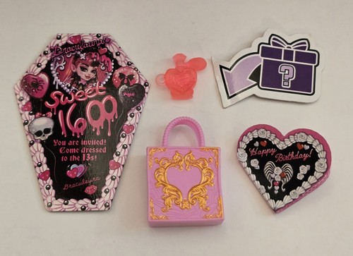 Monster High Scary Sweet Birthday G3 Cupid Asteria Invitation Card Gift ...
