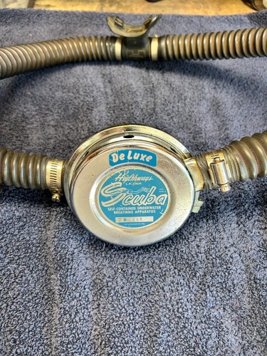 Vintage Healthways Scuba "DeLuxe" Double Hose Regulator | eBay