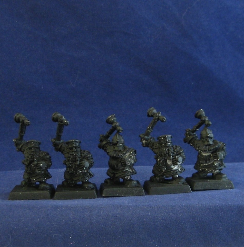Dwarf Hammerer Lot of 13 Warhammer Fantasy WFB Games Workshop GW Metal ...