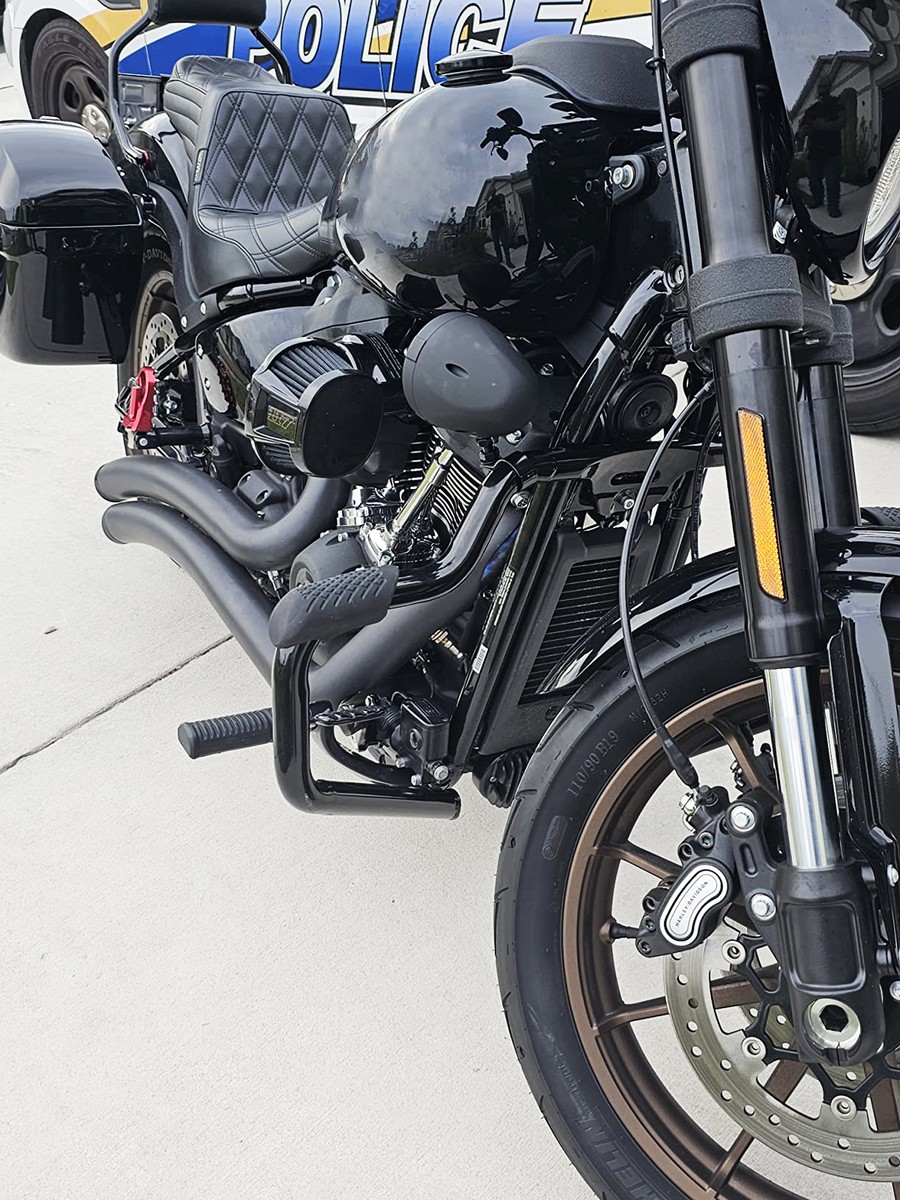 Harley Davidson Fat Bob Highway Bars Set: Sissy Bar Fits For Harley