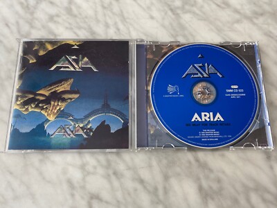 Asia Aria CD UK IMPORT! 1998 SMMCD 523 BONUS TRACK! Steve Howe, Greg ...