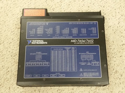 National Instruments MID-7654 Servo Motor Drive, 4-Axis, MID-7654/7652 ...