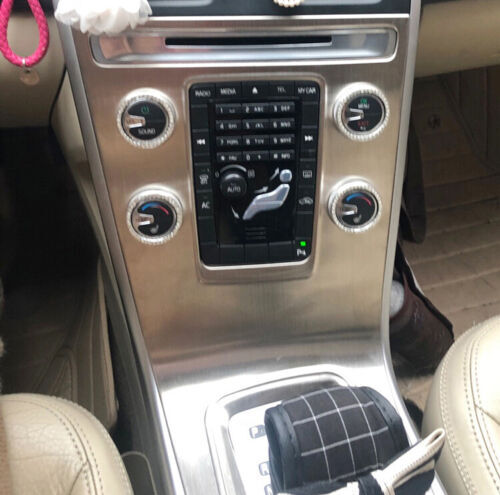 For Volvo XC60 2012-2017 Silver Titanium Central Console Gear Shift ...