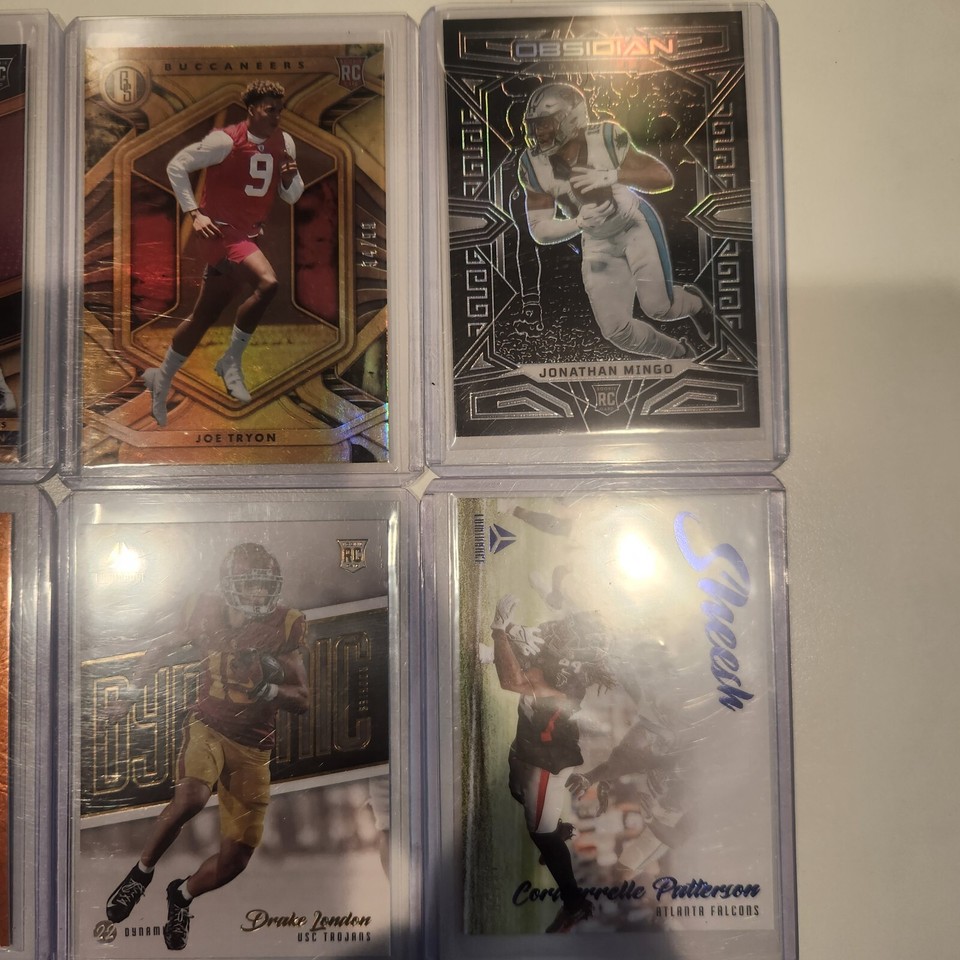 Lot of 16 NFL Football Serial #, Prizm Laser cards | eBay