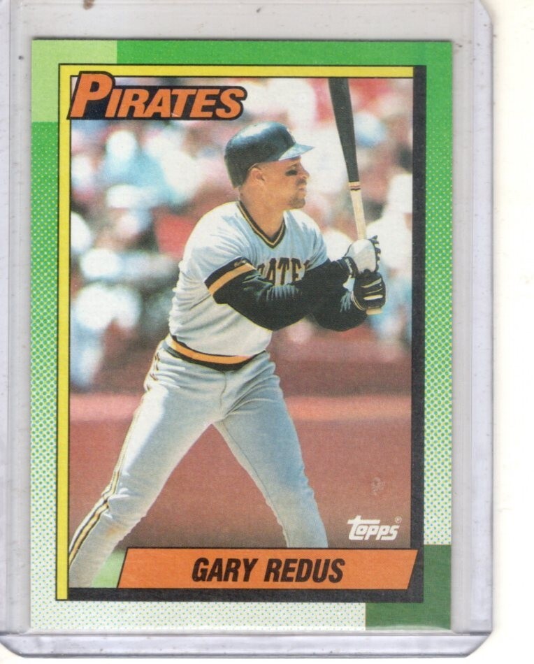 1990 Topps - #507 Gary Redus Pittsburgh Pirates baseball card | eBay