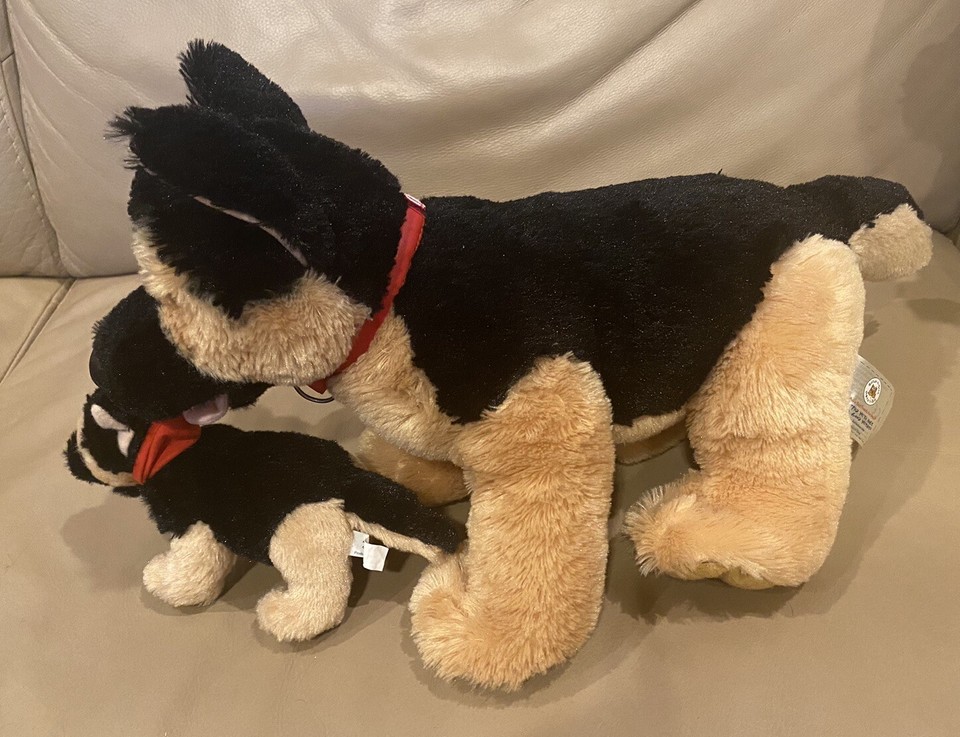 Build A Bear German Shepherd LOT Dog Collar Puppy Smallfrys Baby ...