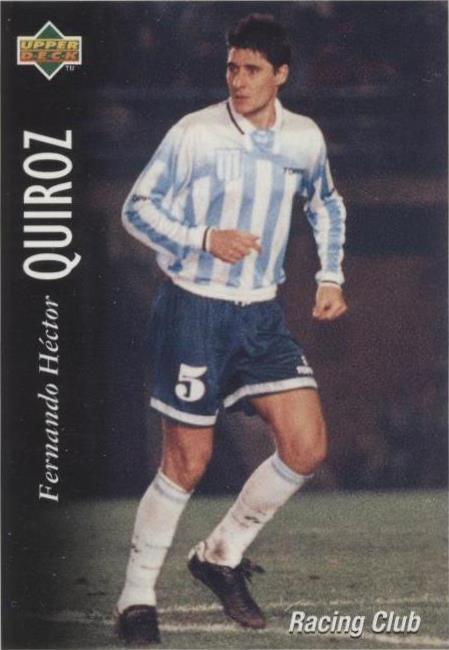 1995 Upper Deck Futbol Argentino - Fernando Hector Quiroz #46 for sale ...