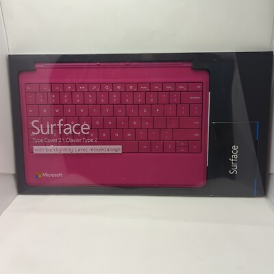 Surface Type Cover 2 With Backlighting Model No.1561- Pink | eBay