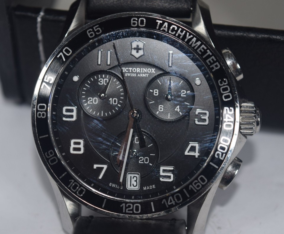 Victorinox Swiss Army Watch - Chrono & TACHYMETER - Stopwatch ...