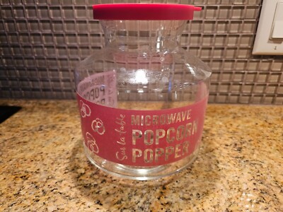 SUR LA TABLE Microwave Popcorn Popper Glass Container | eBay