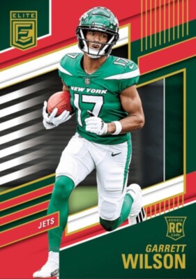 2022 Elite Garrett Wilson Red Rookie RC NFL Blitz Digital Card | eBay