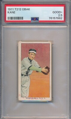 1911 T212 OBAK - KANE, 175 SUBJECTS - PSA 2.5 GD+ (SVSC) NEWLY GRADED ...