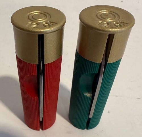 (2) 12 Gauge Shotgun Shell Pocket Folding Knife/Knives | eBay