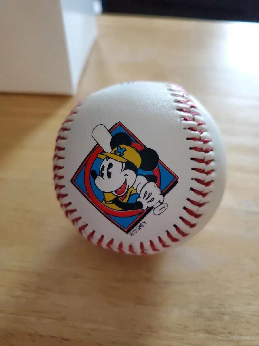 Mickey Mouse Playing Softball