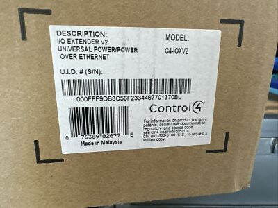 Control4 C4-IOX-E-B IO Extender | eBay