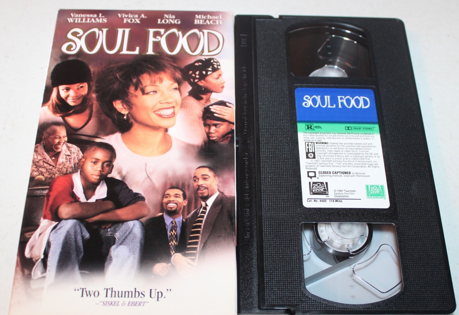 Soul Food (VHS, 1998) Vanessa Williams, Vivica A. Fox, Nia Long ...