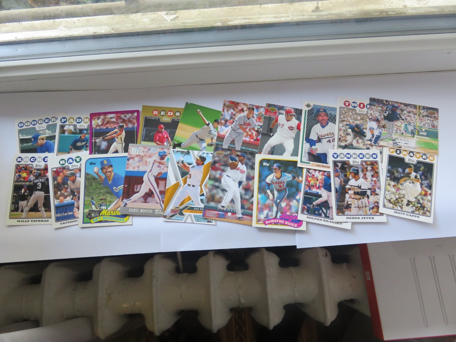 Sale : set of 20 baseball cards, 1970-2000, Sports Trading Cards ...