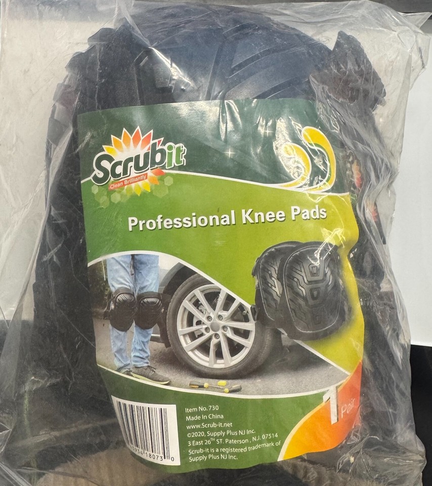Scrubit professional Knee Pads with Heavy Duty Padding Comfortable | eBay