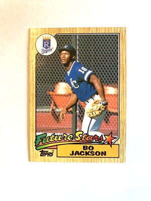 1987 Topps Bo Jackson Rookie Card | eBay