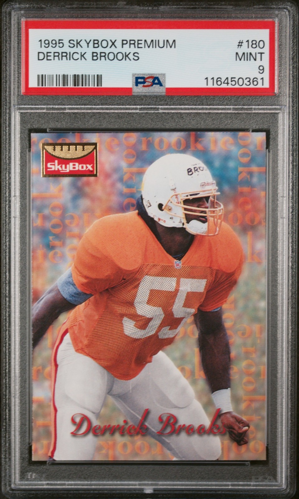 1995 Skybox Premium - Rookie Derrick Brooks #180 (RC) for sale online ...