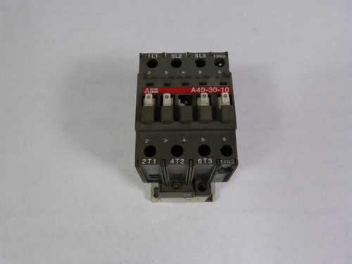 ABB A40-30-10-84 Contactor 41Amp 3Pole 110/120V Coil USED | eBay