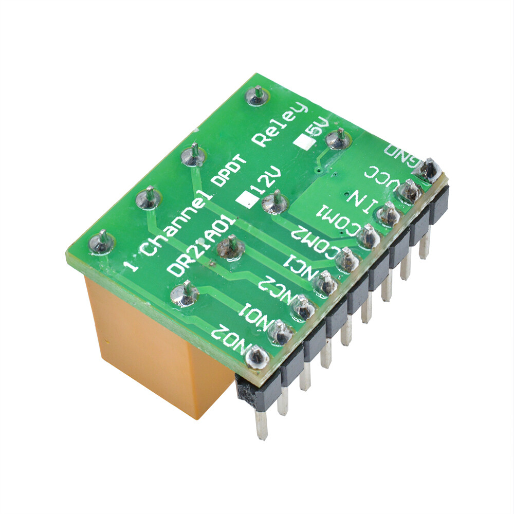 Mini DC 5V/12V DPDT Relay Module Polarity Reversal Switch Board | eBay