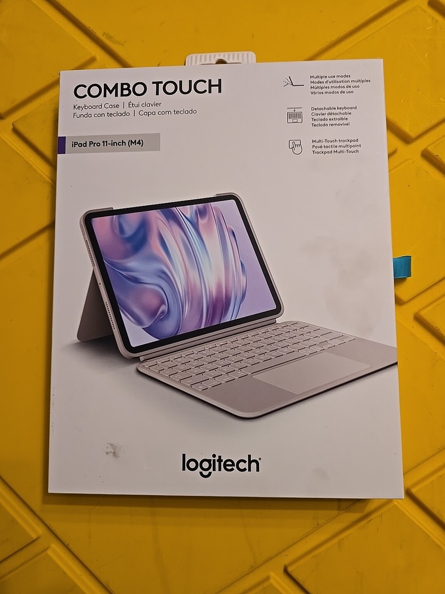 Logitech Combo Touch Keyboard Case for iPad Pro 11 inch (M4 Logitech Combo Touch Keyboard Case for iPad Pro 11 inch (M4