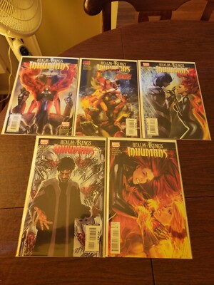 Inhumans SET#1-5 MARVEL COMIC BOOK 9.4 AVG V15-112 | eBay