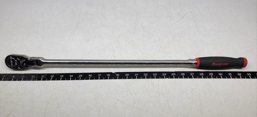 Snap On SHLF80A 3/8" Dr. 80-Tooth Soft Grip Long Flex-Head Ratchet b-x ...