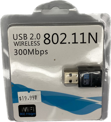 Faster 300M USB WiFi Wireless LAN 802.11 n/g/b Adapter Nano Network ...