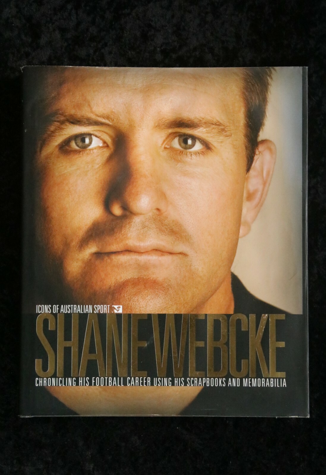 Shane Webcke: Icons of Australian Sport HC/DJ career scrapbooks ...