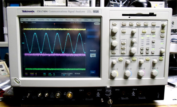 Tektronix CSA7404 Communications Signal Analyzer Oscilloscope DPO ...