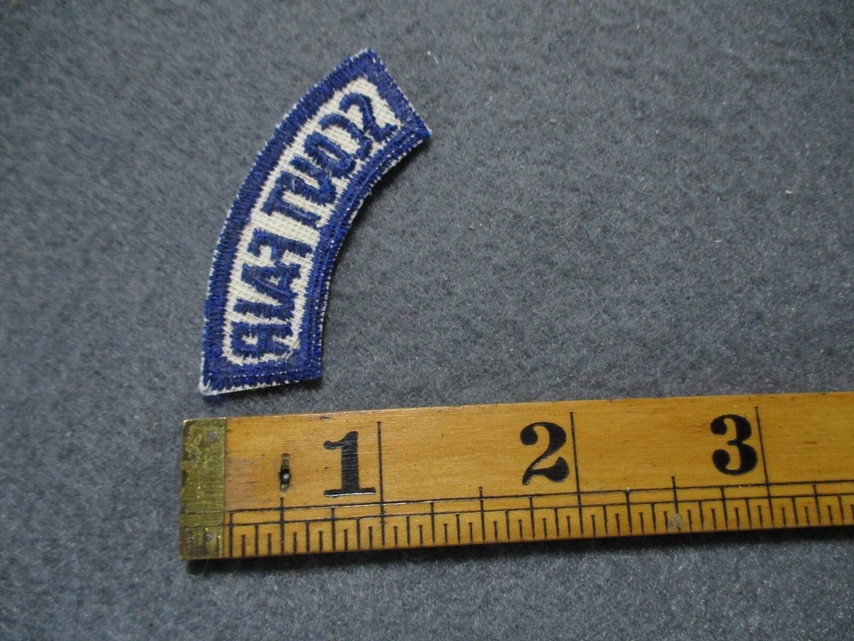 Vintage Scout Fair Segment Patch Boy Scouts BSA Tab | eBay