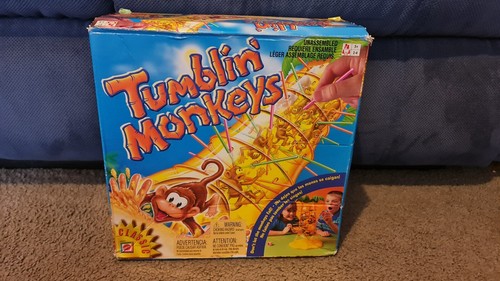 2002 Tumblin' Monkeys Game - Mattel - Classic Game of Skill and Action ...